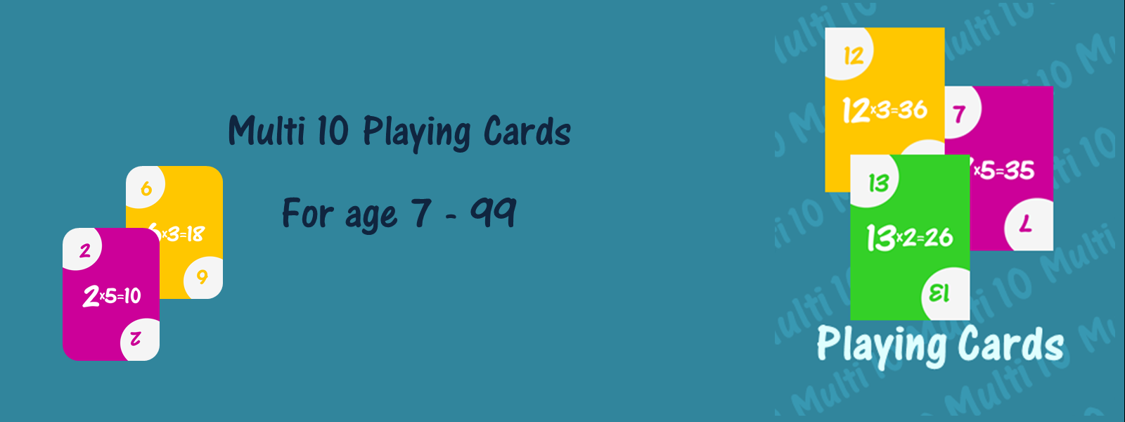 Multi10 Card Game - young