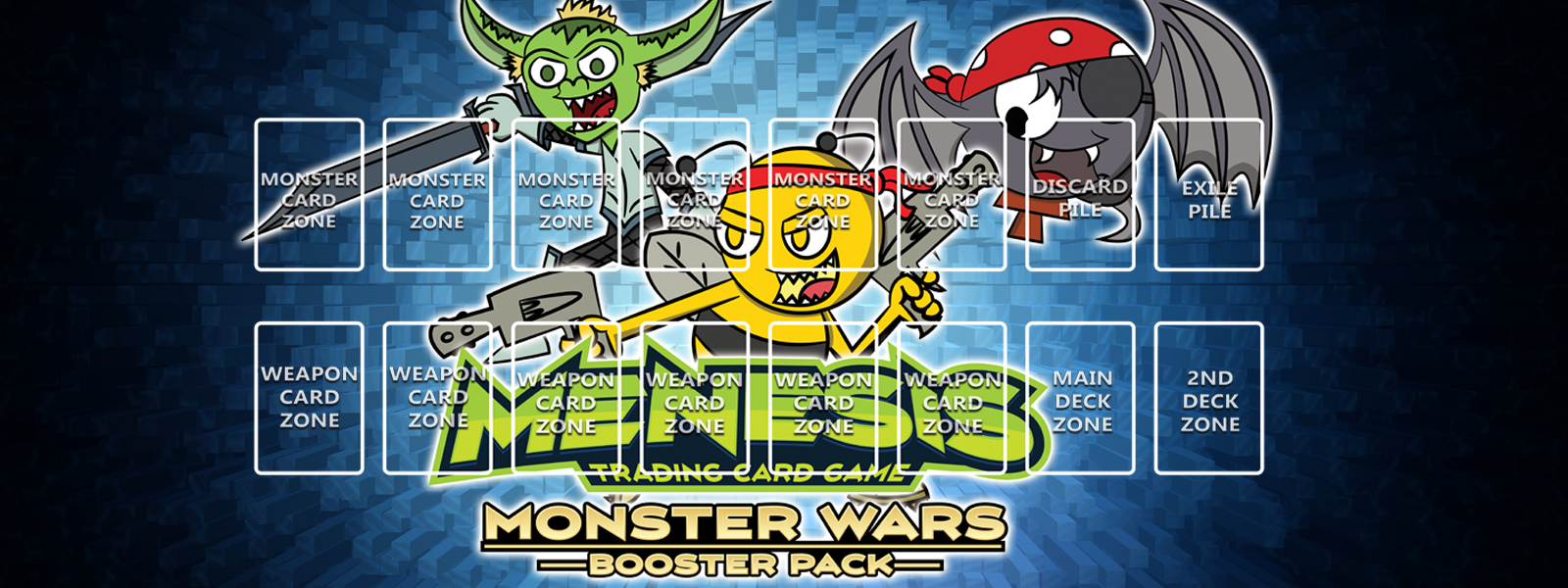 Menesis TCG: Monster Wars Booster Pack Game Mat