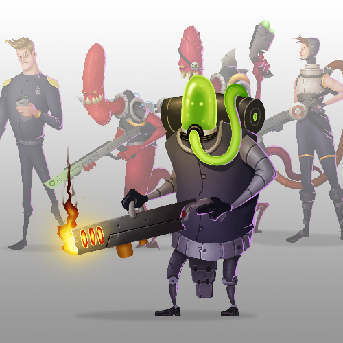 Science Fiction Character Pack