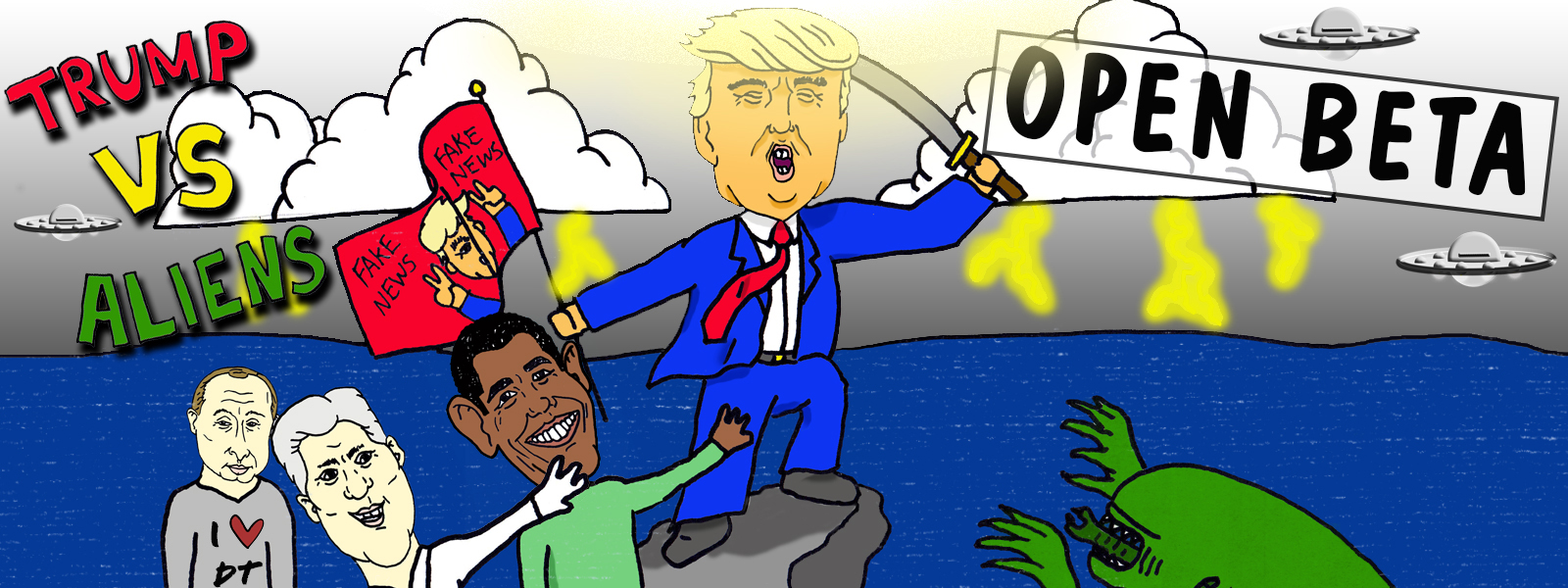 Trump vs Aliens (Print and Play Edition)