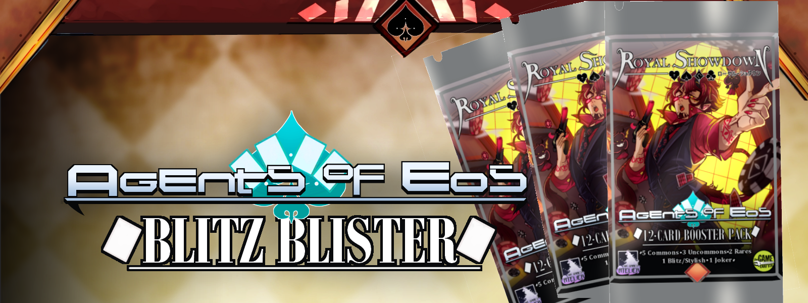 Royal Showdown TCG - Agents of Eos Blitz Booster Box