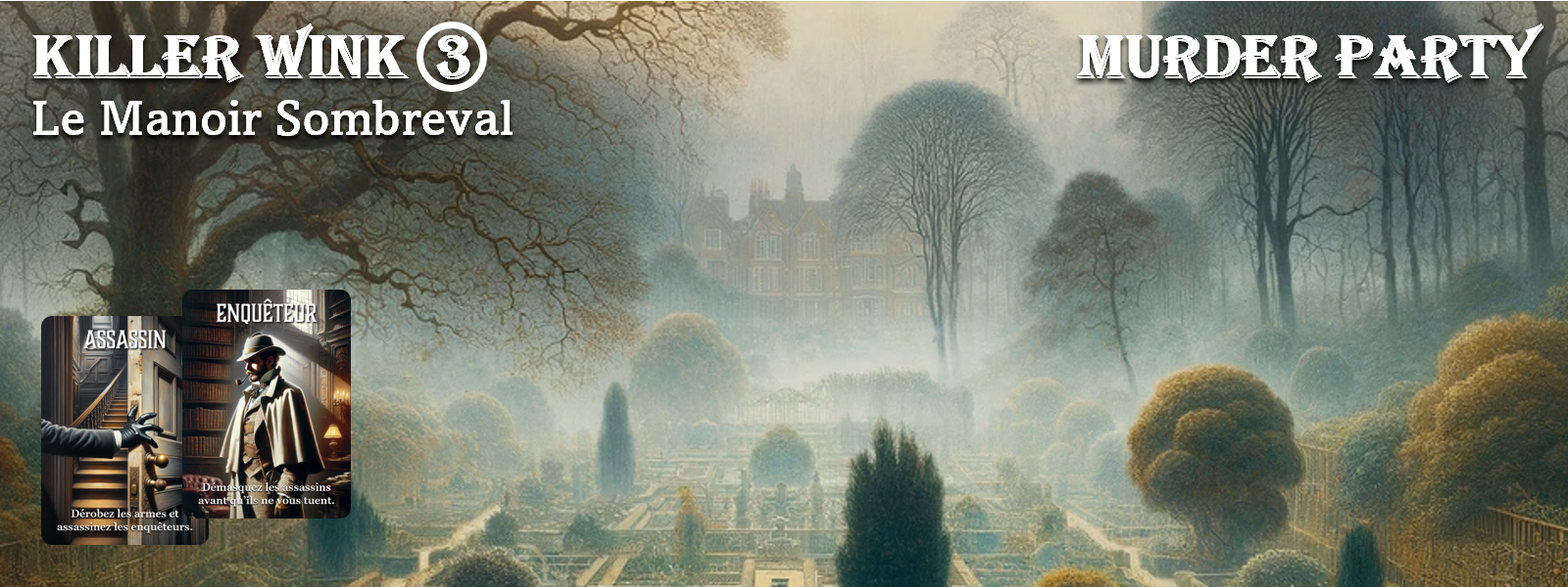 Killer Wink - 3 - Le Manoir Sombreval