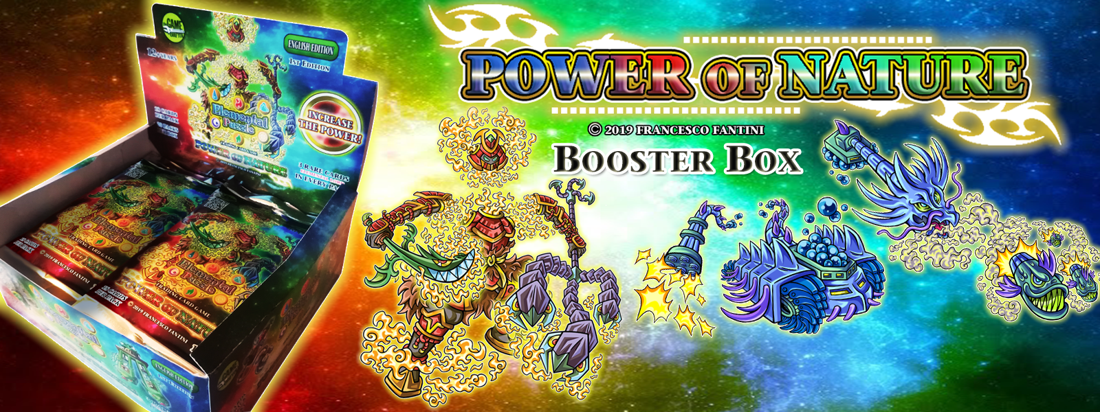 Elemental Puzzle TCG - Power of Nature - Booster Box