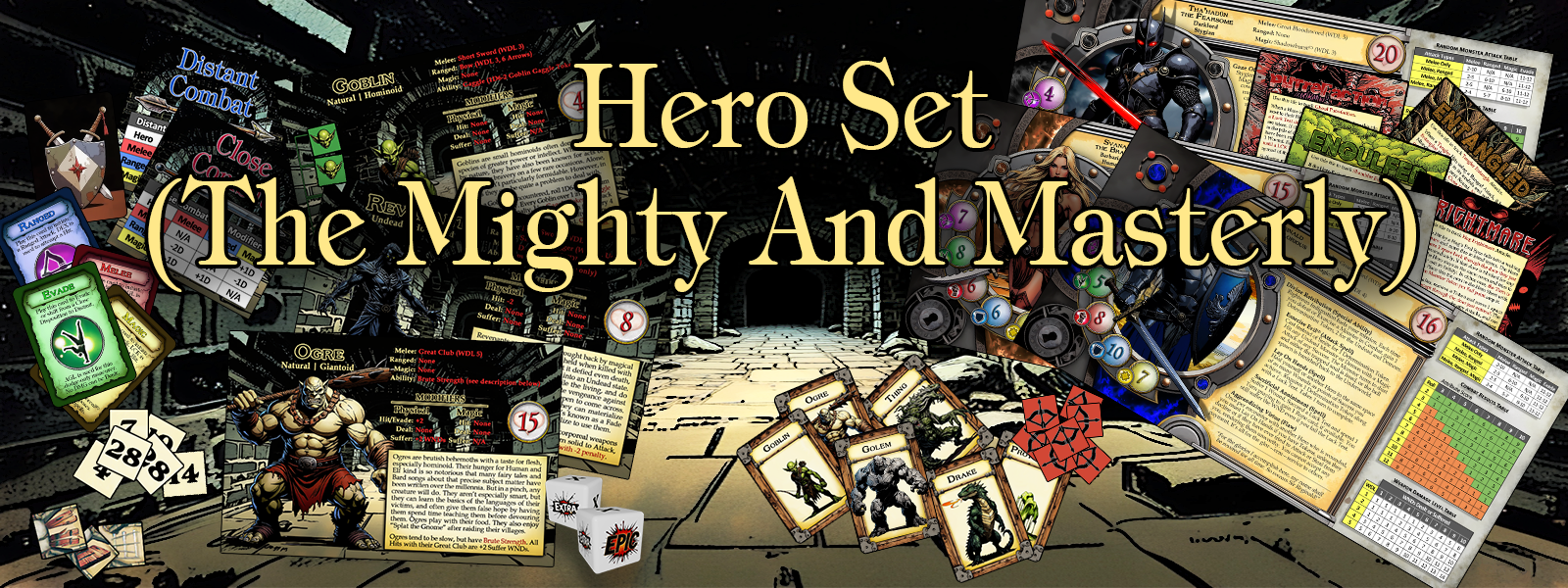 Gold And Glory For DQ Hero Set-The Mighty And Masterly