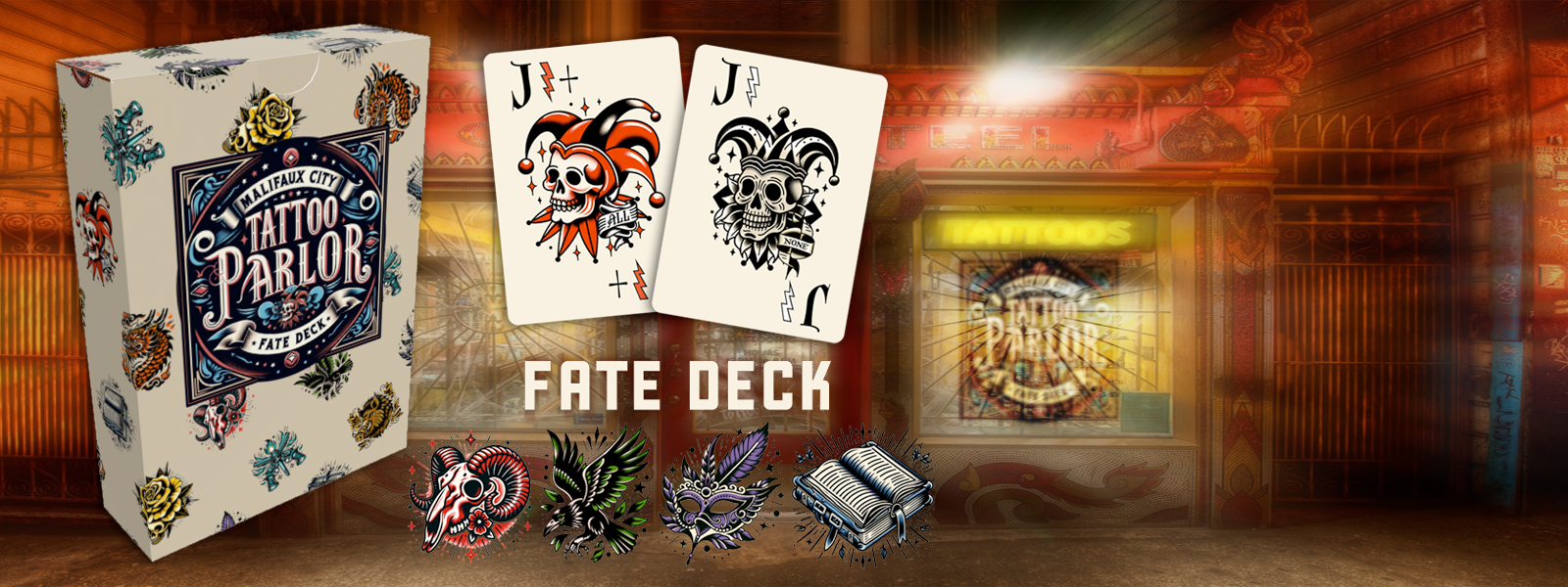 Tattoo Parlor Fate Deck