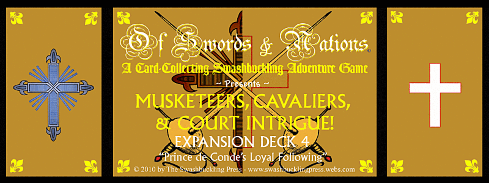 MUSKETEERS, CAVALIERS, & COURT INTRIGUE ~ EXPANSION DECK 4