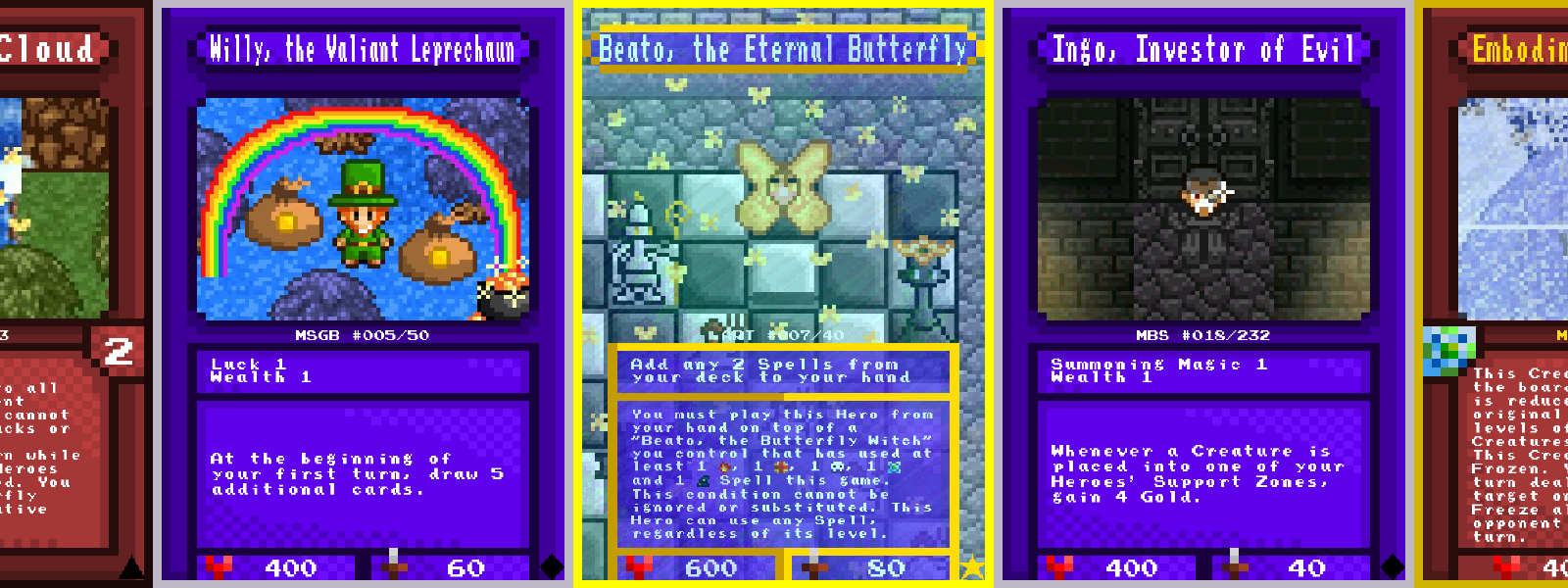 Pixel Parties TCG Structure Deck: Magic Butterfly