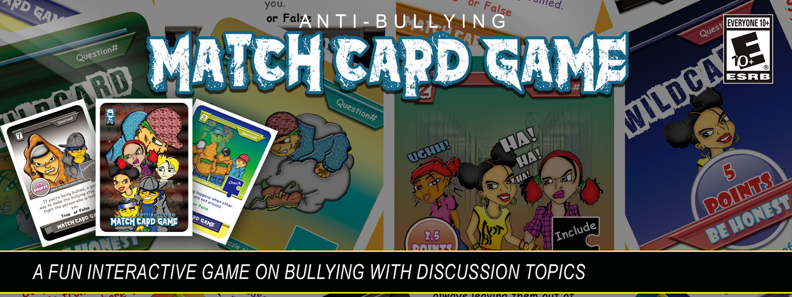 Anti-Bullying Match Card Game