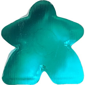 Meeple, Thick, Teal