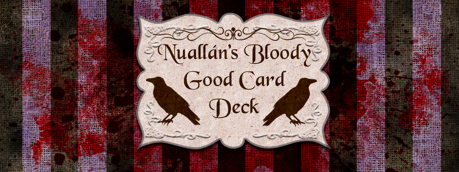 The Bloody Good Poker Deck (Dark Victorian, Warning Blood)