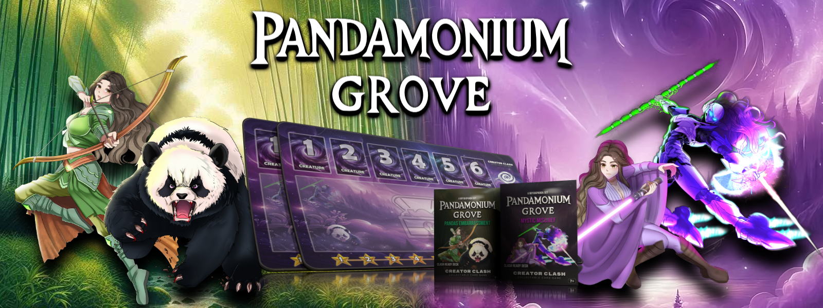 Creator Clash - Pandamonium Grove - Play Now Bundle