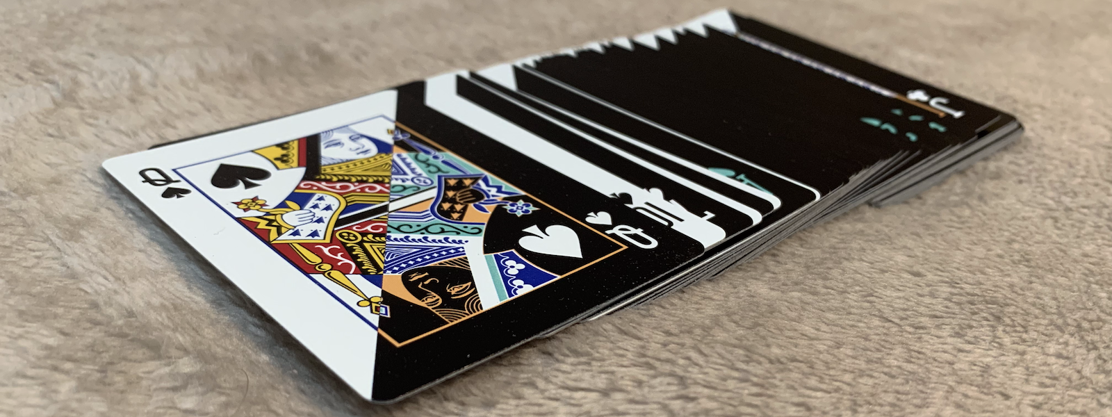Split Deck Playing Cards