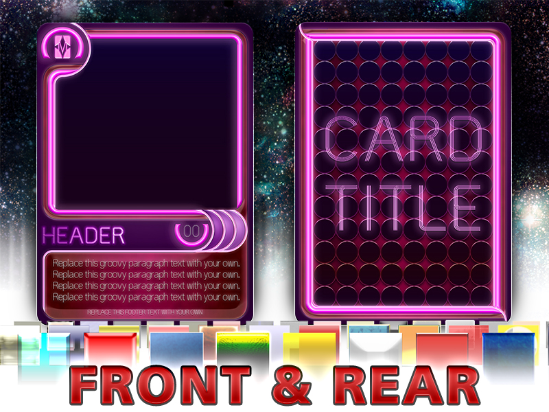 Playing Card Template Photoshop