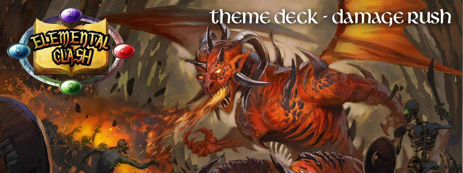 Elemental Clash Theme Deck: Damage Rush