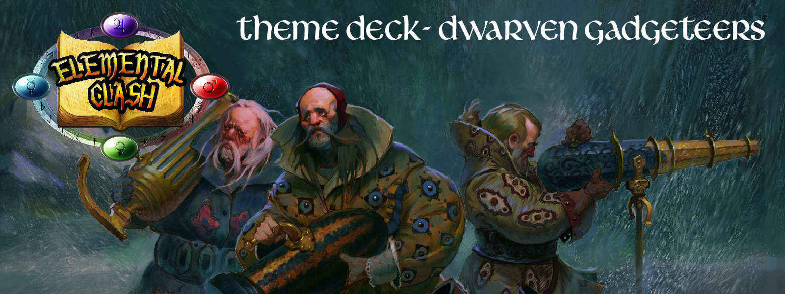 Elemental Clash Theme Deck: Dwarven Gadgeteers