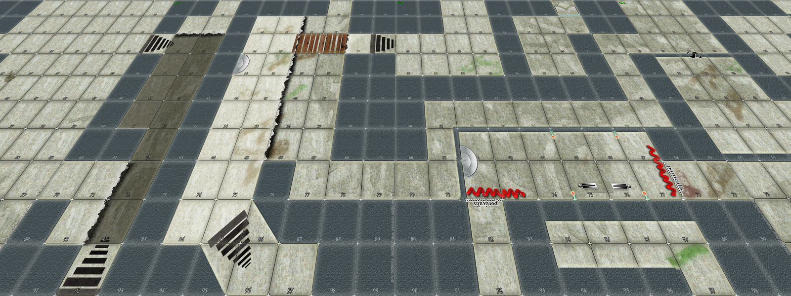 Tabletop Geomorph - Goblin Crawl 1