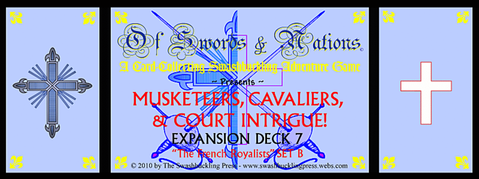MUSKETEERS, CAVALIERS, & COURT INTRIGUE ~ EXPANSION DECK 7