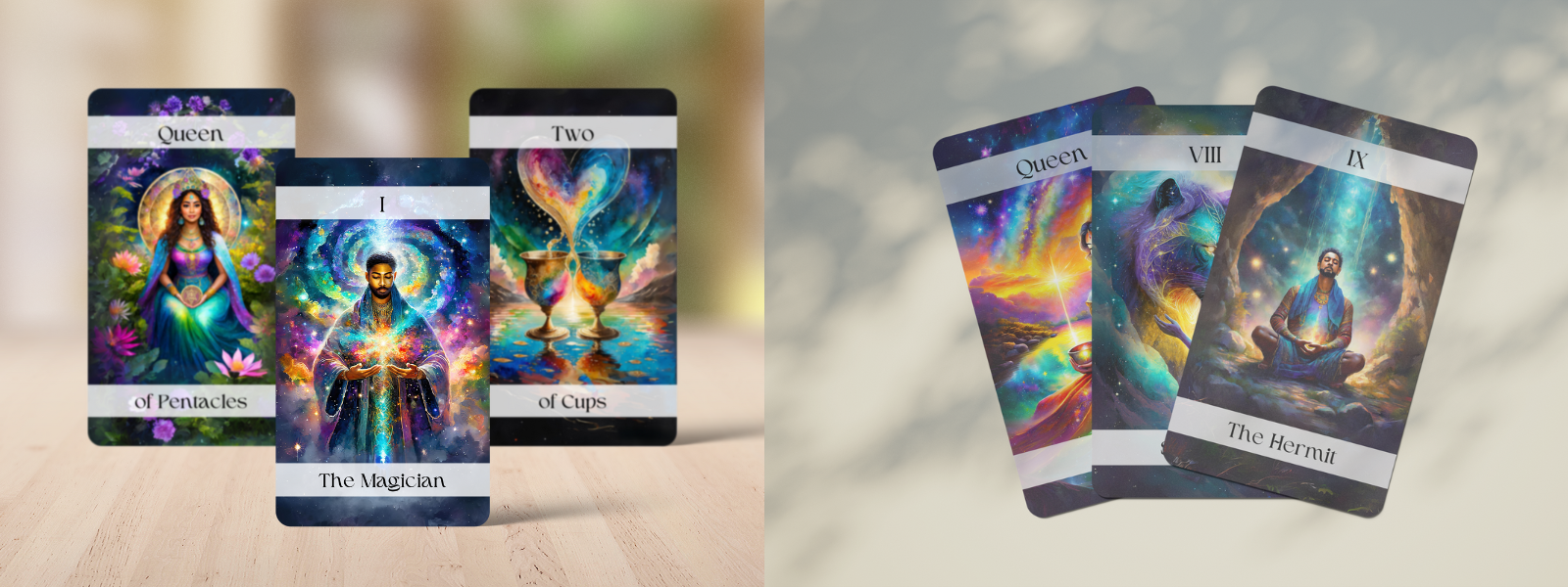 Divine Vibes Celestial Beings & Cosmic Forces Tarot