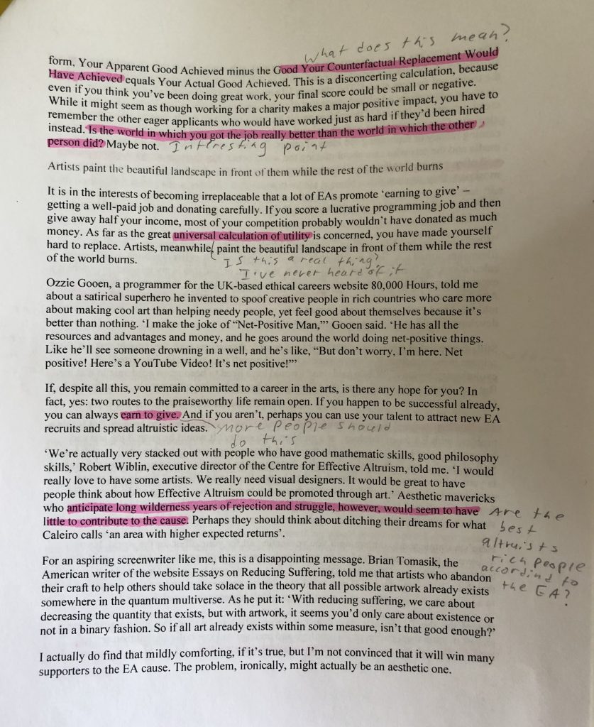 Follow the Thread: “Is Art a Waste of Time?” by Rhys Southan – Julia ...