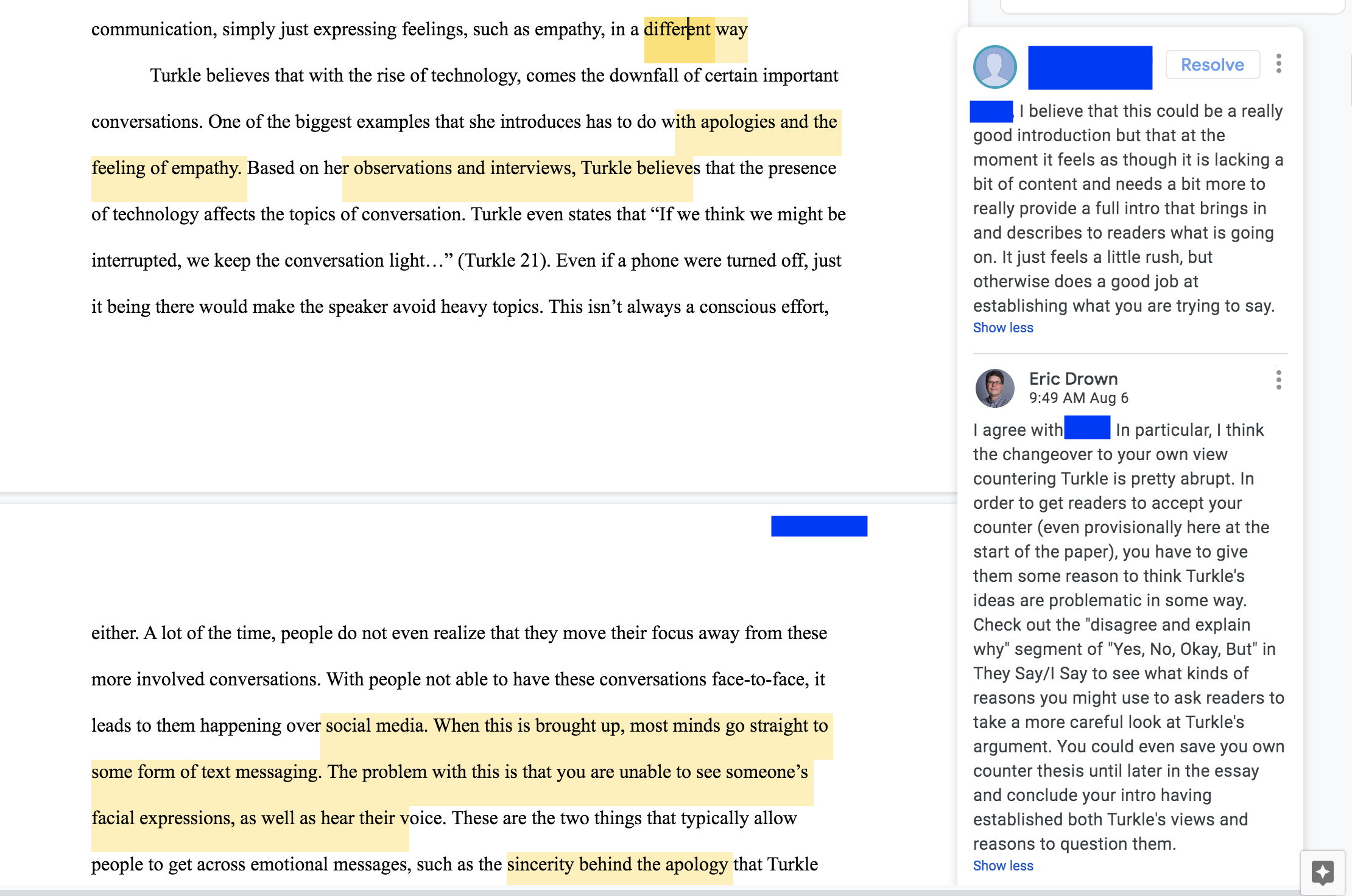 How to Comment Usefully in Peer Review – Dr. Eric Drown
