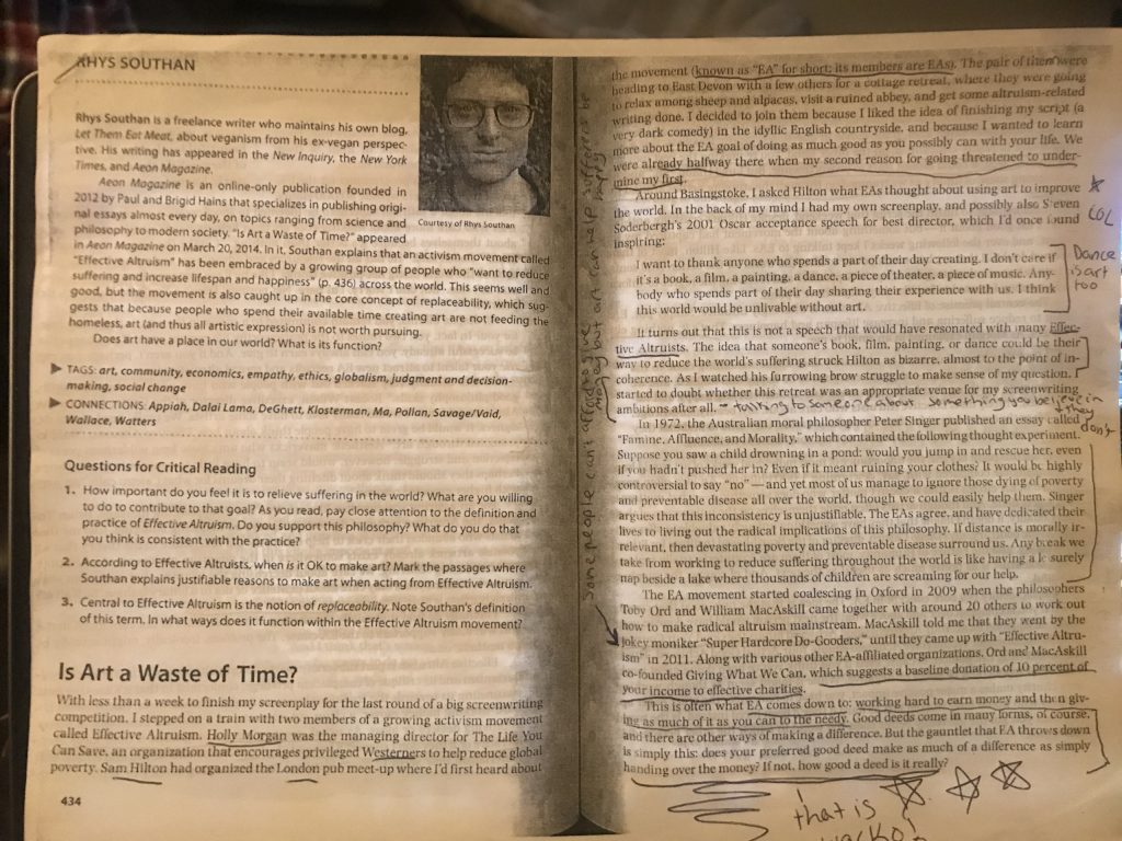 Is Art a Waste of Time? by Rhys Southan – Bella Nelson