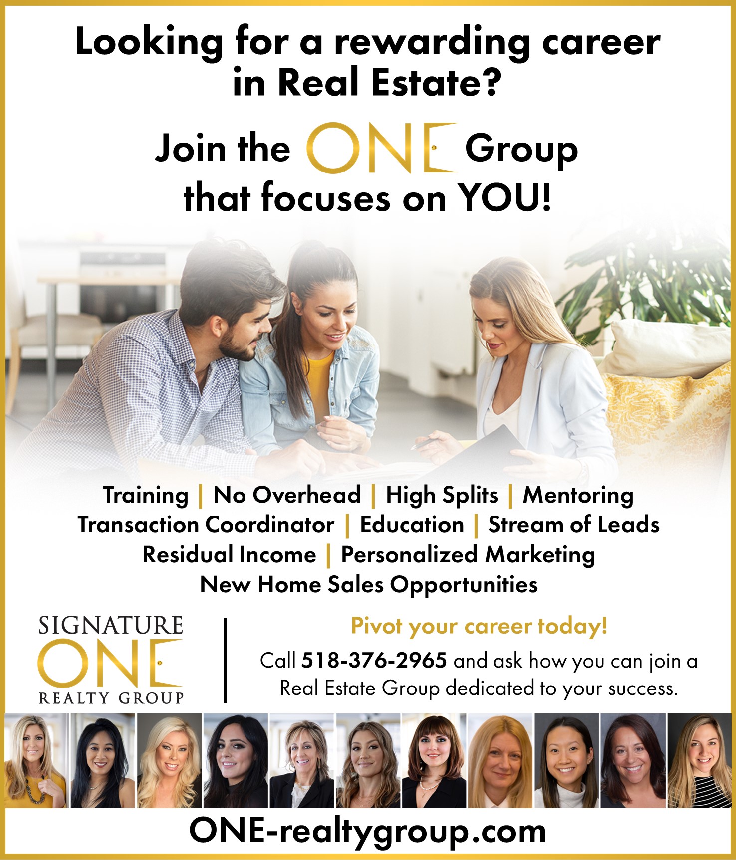 Career Opportunities - Signature ONE Realty Group