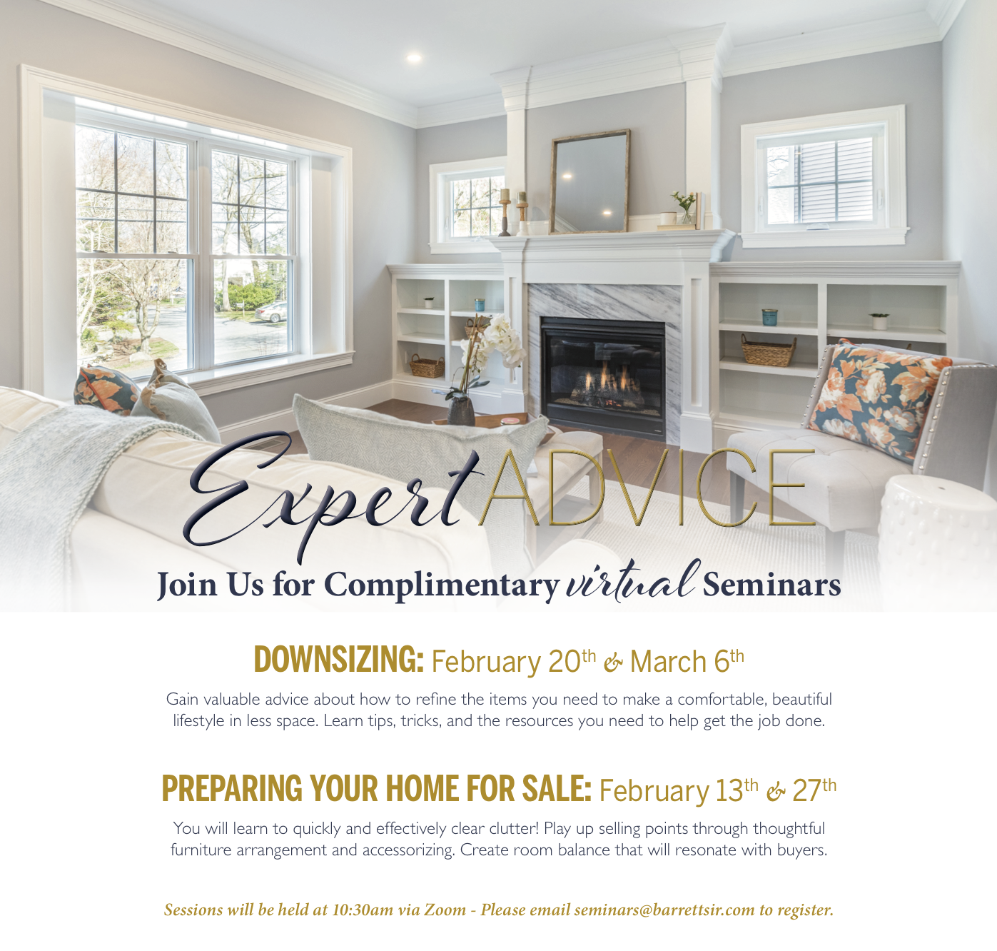 Free Virtual Seminars to Help You Make a Move