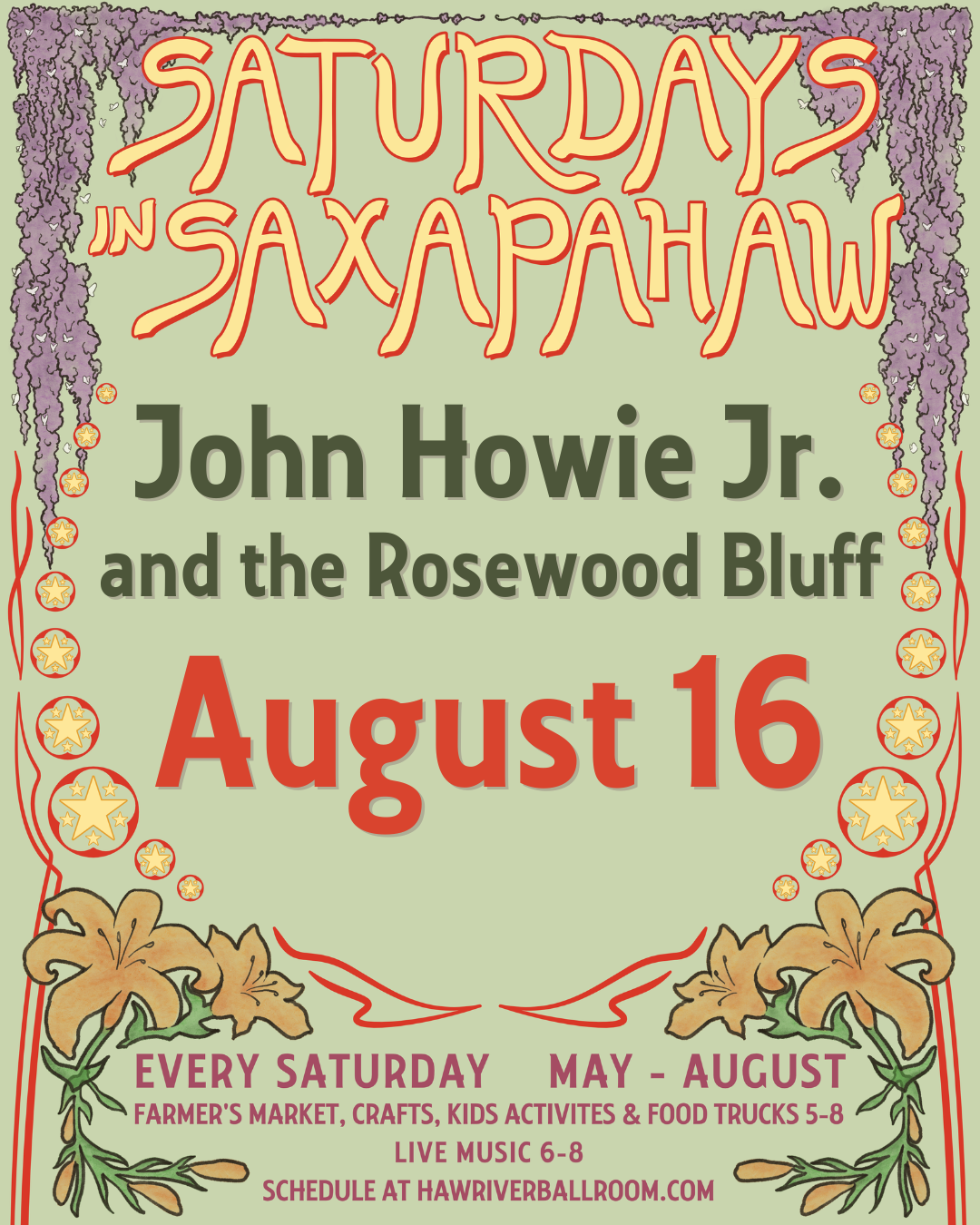 John Howie Jr. and the Rosewood Bluff • Haywagon Stage • VenuePilot