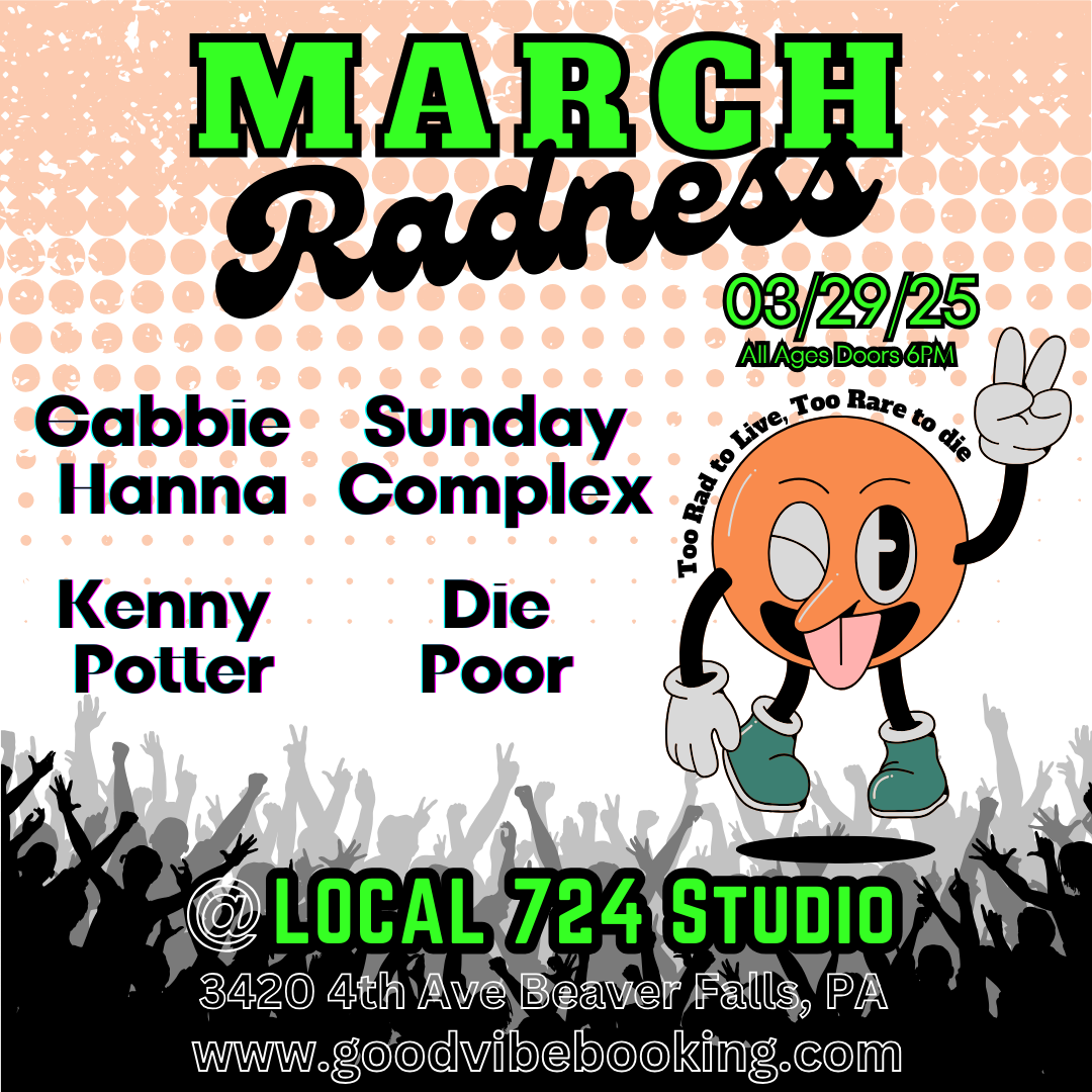 March Radness • Local 724 Studio • VenuePilot