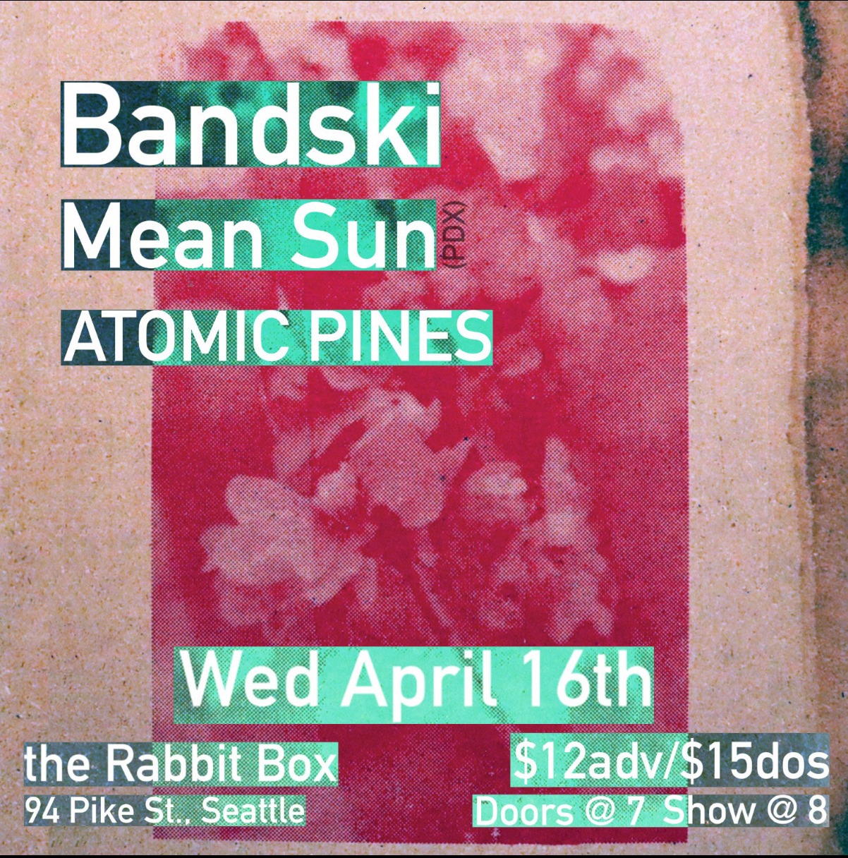 Mean Sun - Album Release with Atomic Pines & Bandski • The Rabbit Box ...