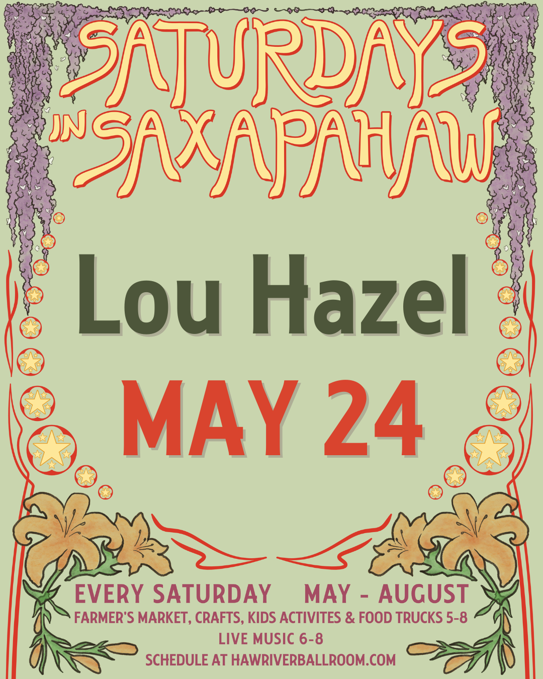 Lou Hazel • Haywagon Stage • VenuePilot