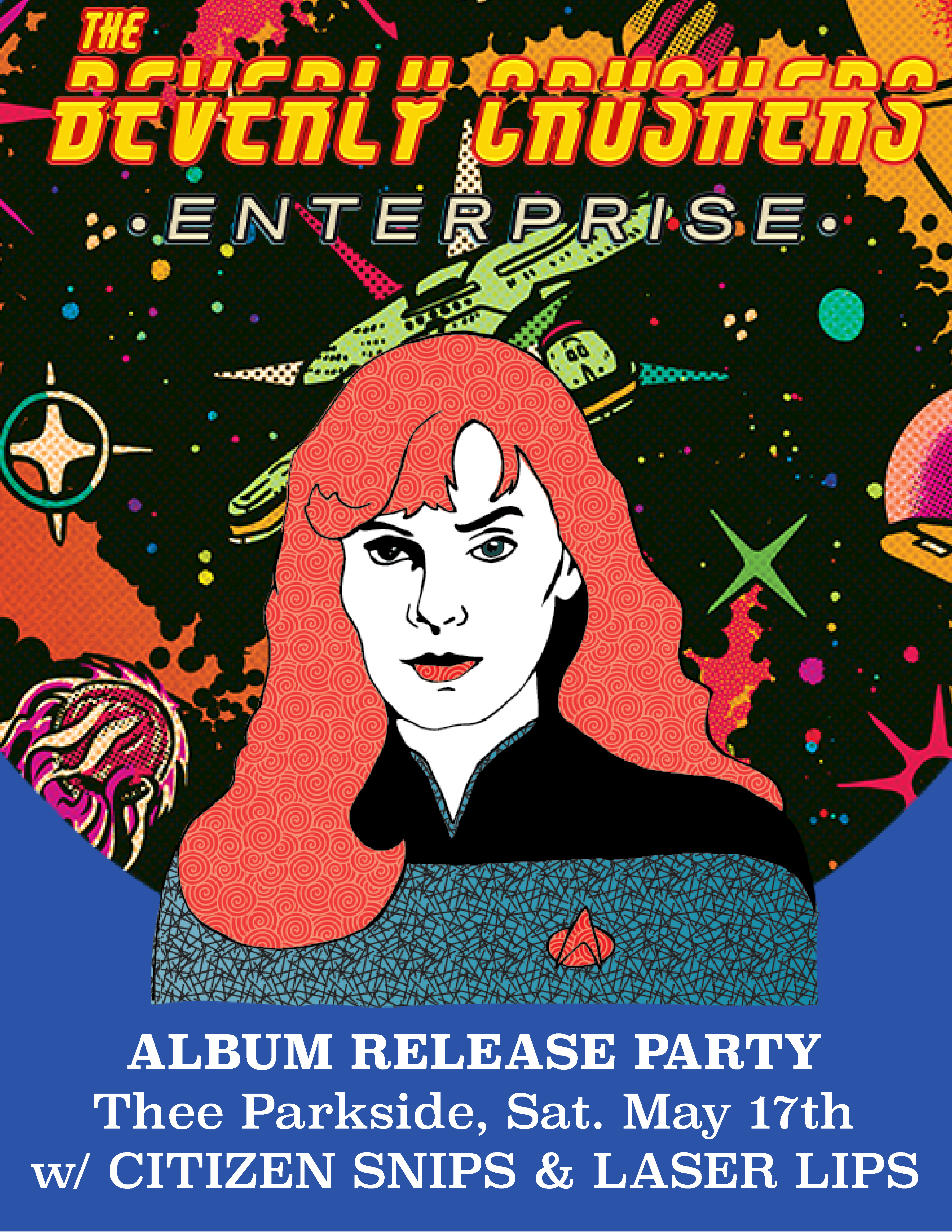 THE BEVERLY CRUSHERS // Citizen Snips // Laser Lips • Thee Parkside ...