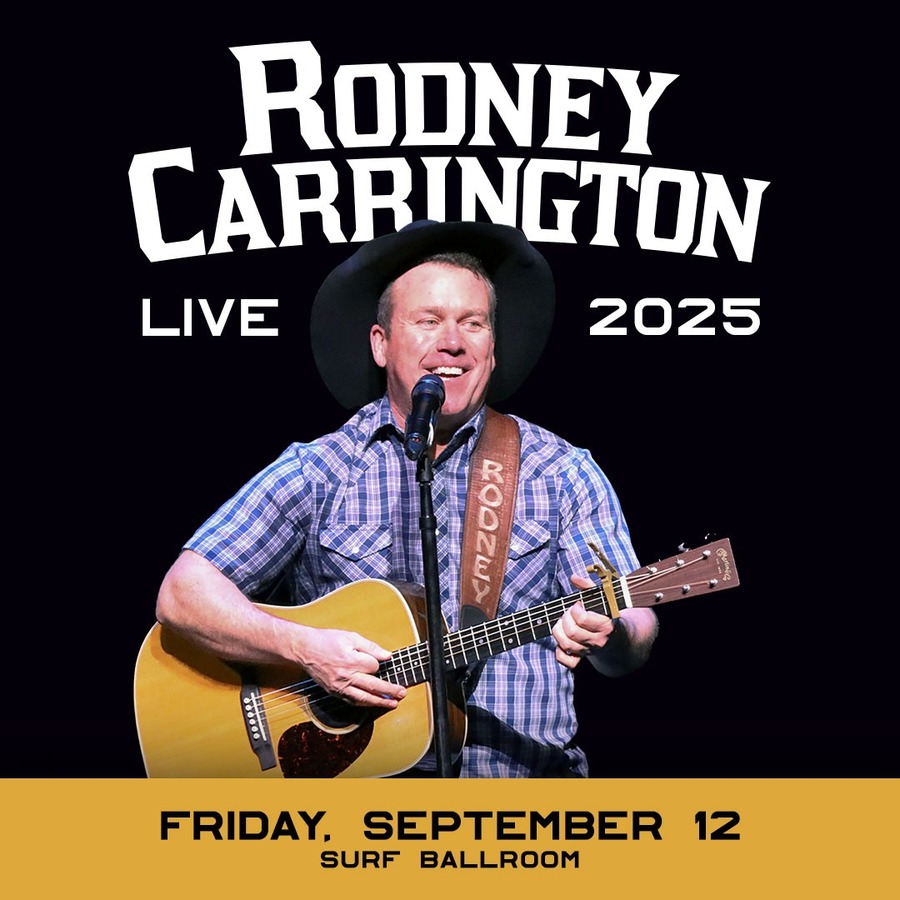 Rodney Carrington Live 2025 | Sep 12th | Surf Ballroom & Museum | Handstamp