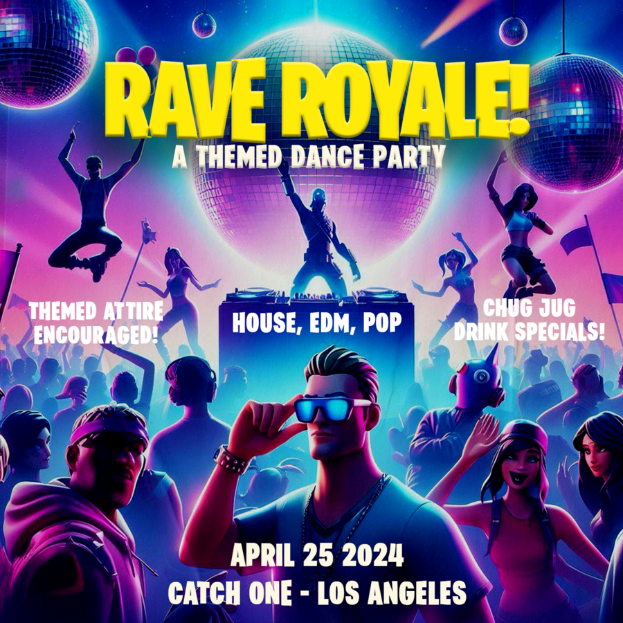 Rave Royale | Apr 25th | Catch One | Handstamp