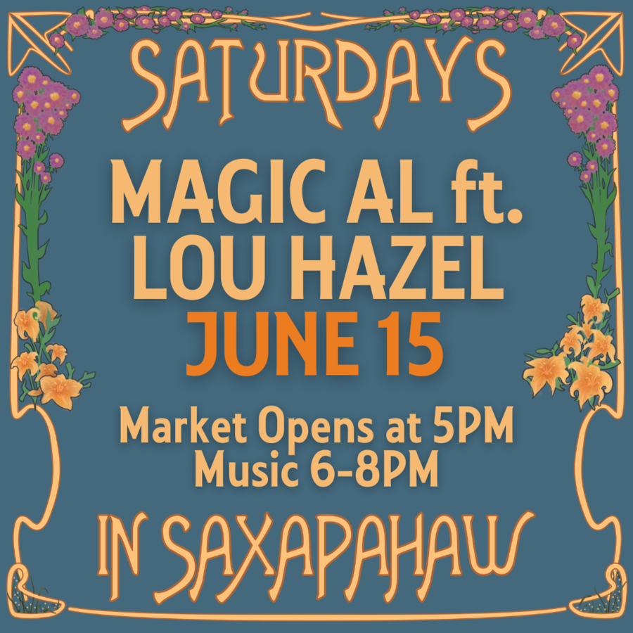 Magic Al ft. Lou Hazel | Jun 15th | Haywagon Stage | Handstamp