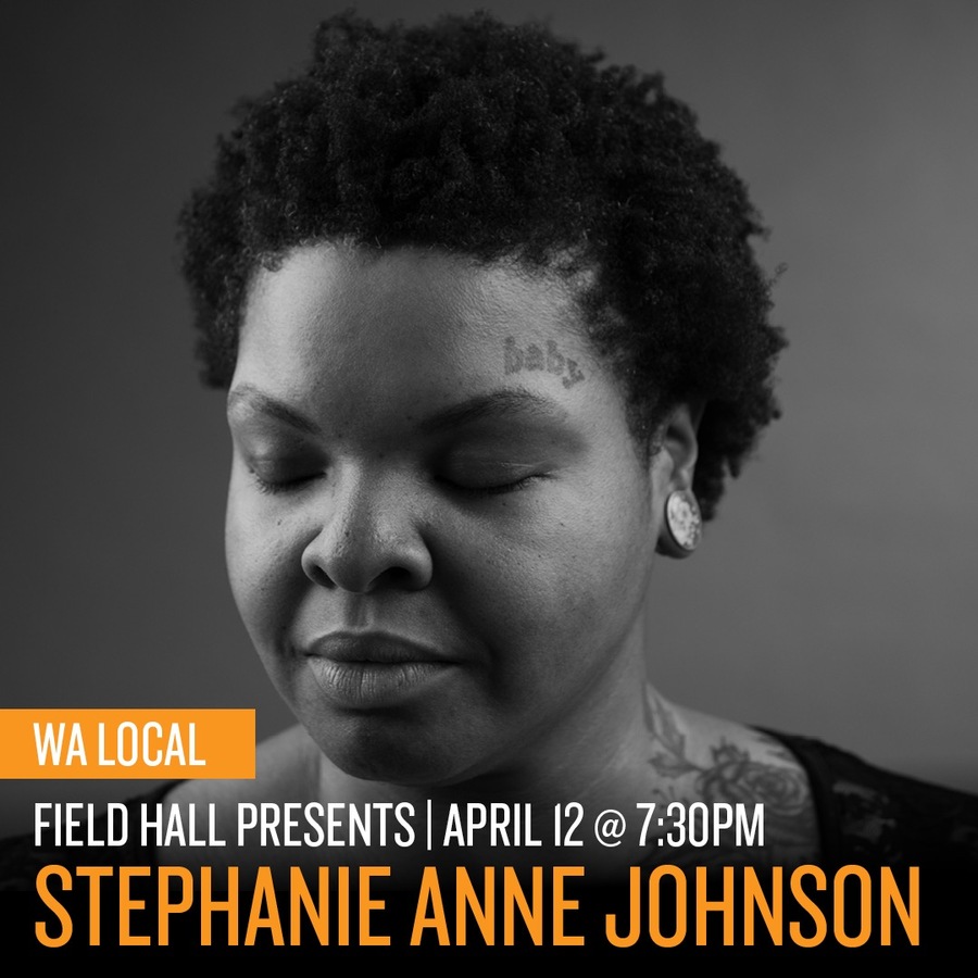 Stephanie Anne Johnson | Apr 12th | Field Arts & Events Hall | Handstamp
