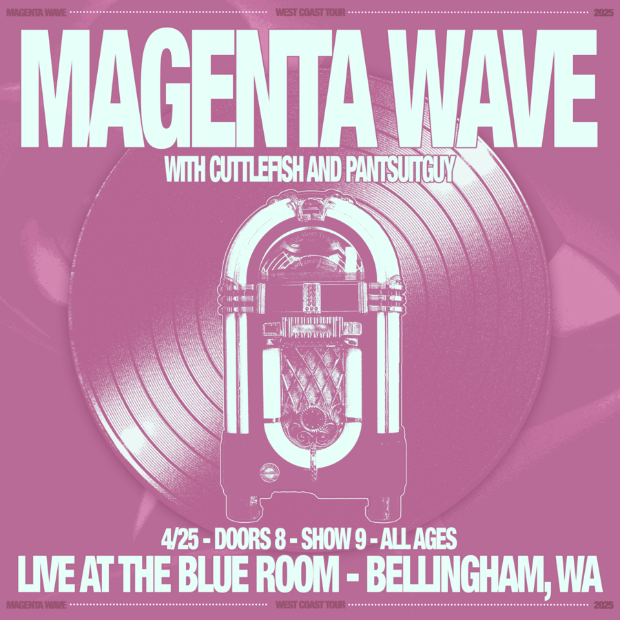 Magenta Wave | Apr 25th | The Blue Room | Handstamp