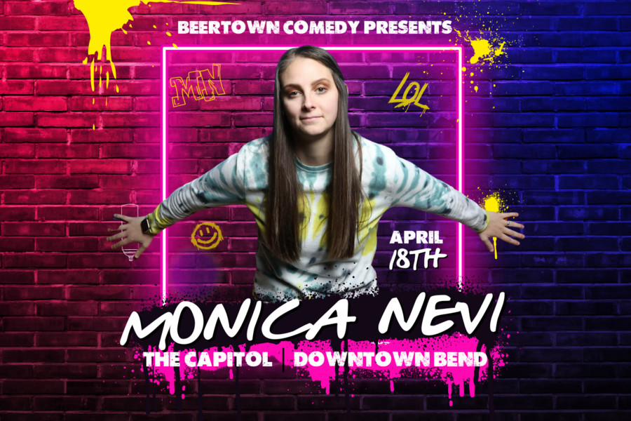 Monica Nevi - Live at The Capitol | Apr 18th | The Capitol | Handstamp