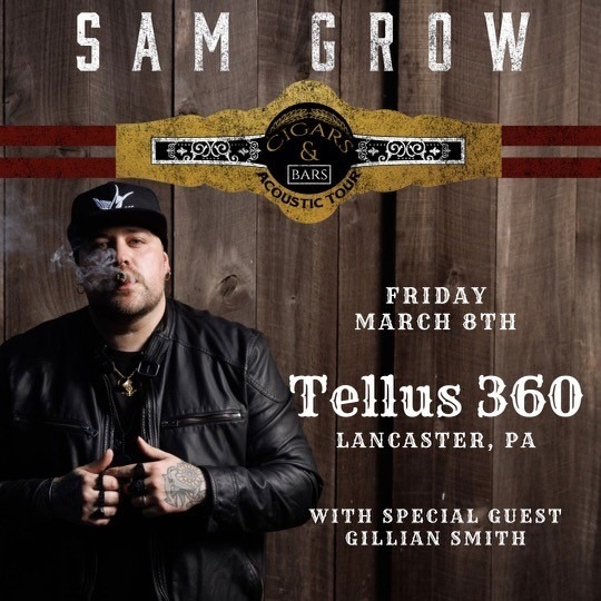 Sam Grow w/ Gillian Smith | Mar 8th | Tellus360 | Handstamp