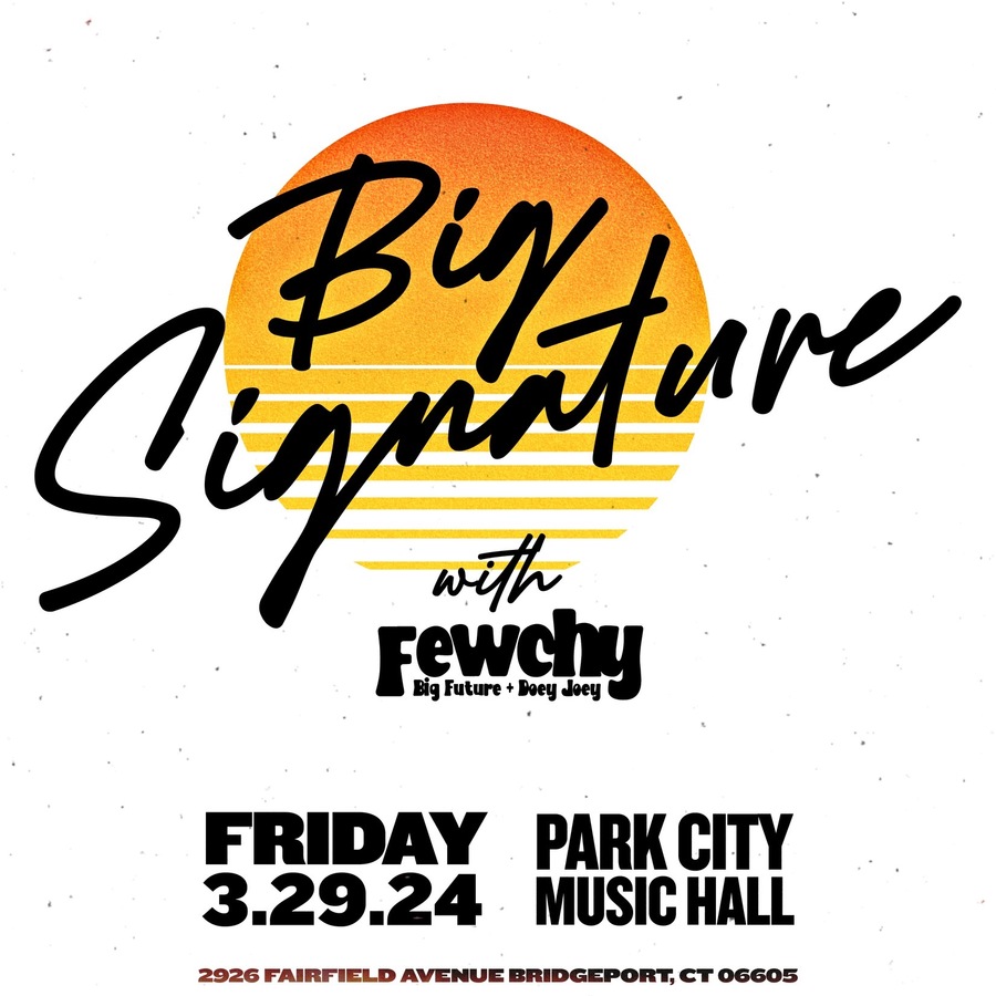 Big Signature | Mar 29th | Park City Music Hall | Handstamp