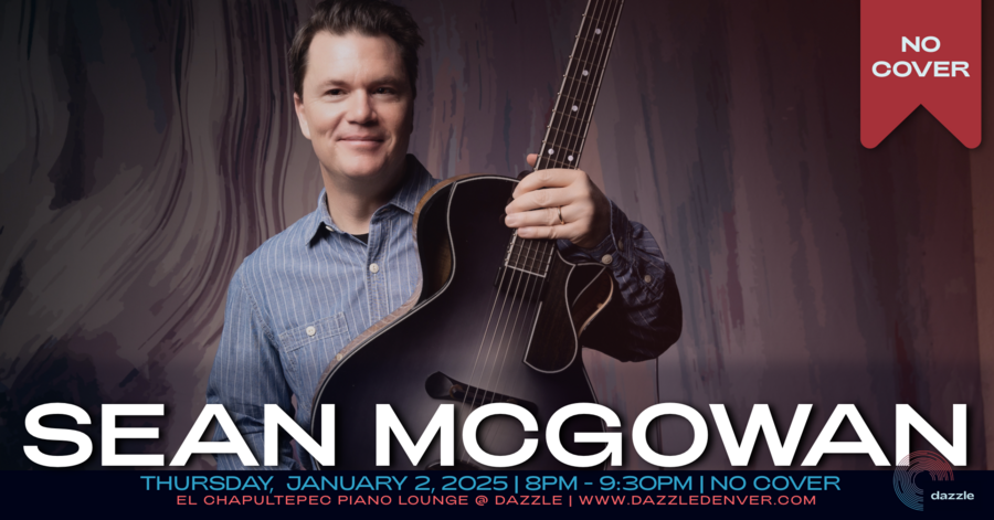 Sean McGowan | Jan 2nd | Dazzle @ The Arts Complex | Handstamp