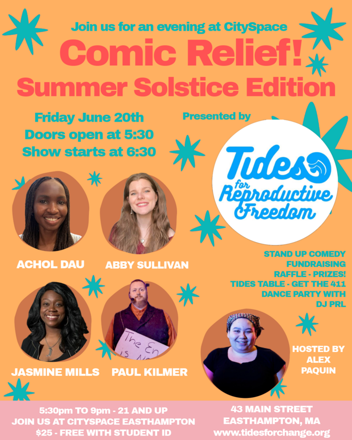 Comic Relief: Summer Solstice Edition | Jun 20th | CitySpace | Handstamp