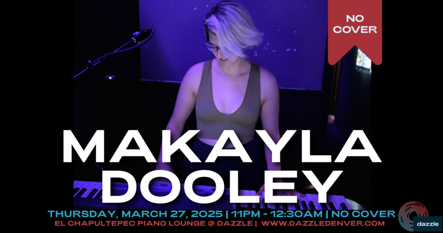 Makayla Dooley | Mar 27th | Dazzle @ The Arts Complex | Handstamp
