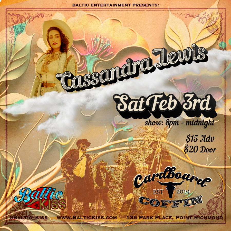 CASSANDRA LEWIS + CARDBOARD COFFIN Opening | Feb 3rd | Baltic Kiss ...