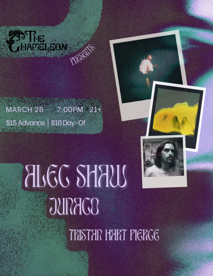 Alec Shaw & Junaco | Mar 28th | The Chameleon | Handstamp