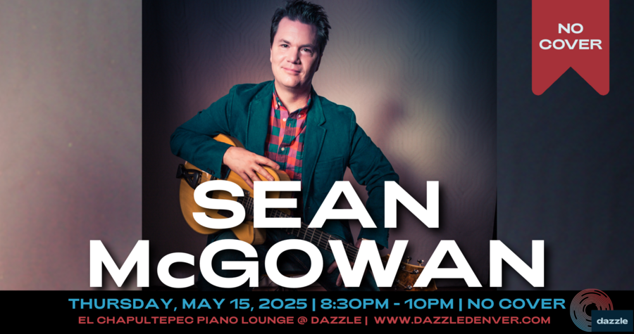 Sean McGowan | May 15th | Dazzle @ The Arts Complex | Handstamp