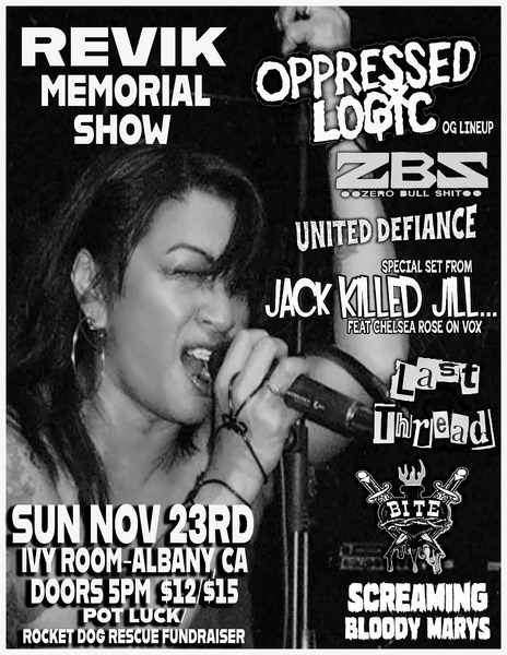 Revik Memorial Show - Opressed Logic + United Defiance + Jack Killed ...