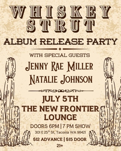 Whiskey Strut//Jennie Rae Miller//Natalie Johnson • The New Frontier ...