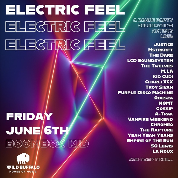 Electric Feel • Wild Buffalo • VenuePilot