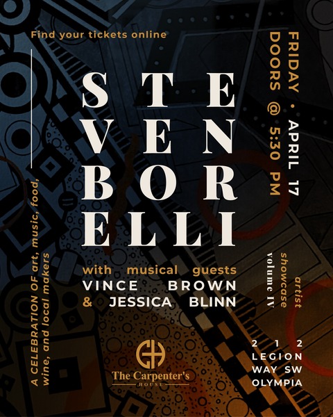 Artist Showcase Steve Borelli ft. Musical Guest Vince Brown & Jessica ...